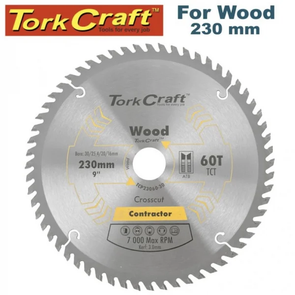 Tork Craft Blade Contractor Circular Saw TCT - DIY Superstore