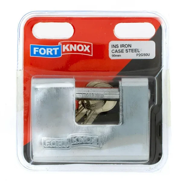Fort Knox Insurance Padlock Iron Steel Casing Q1 - DIY Superstore