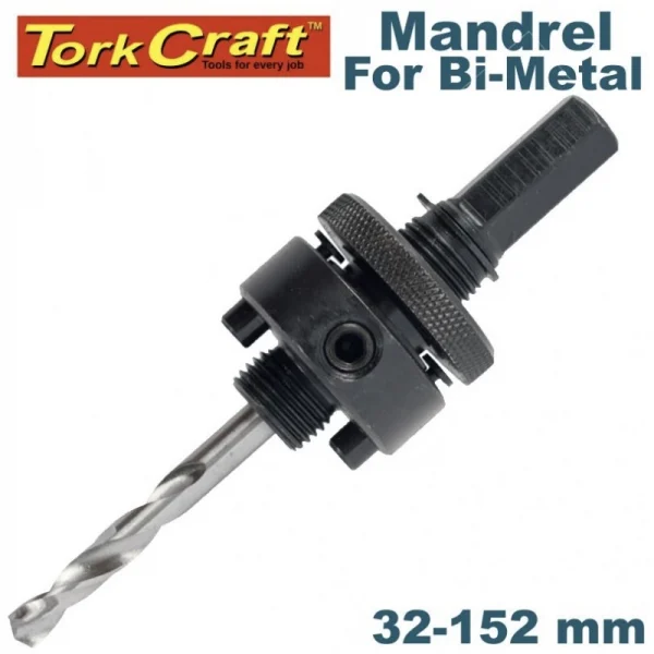 Tork Craft Mandrel For Bi-Metal Hole Saws - DIY Superstore
