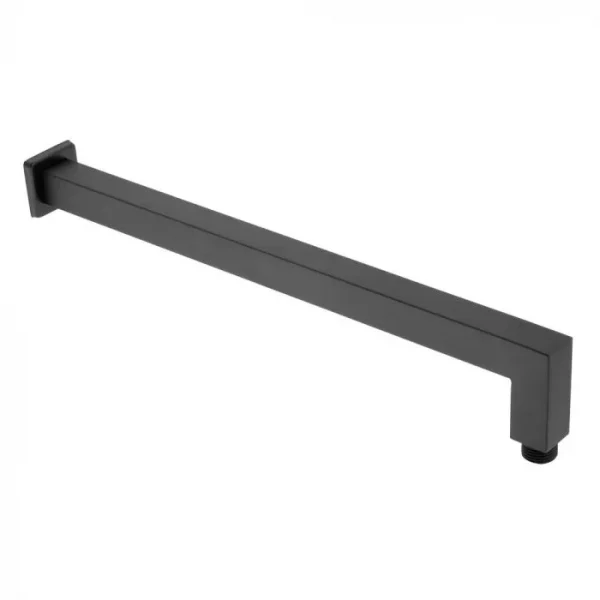 MacNiel Square Shower Arm Long Black - DIY Superstore