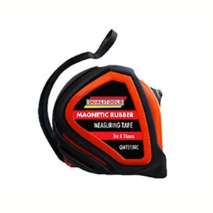 Qualitools Magnetic Rubber Casing Measuring Tape - DIY Superstore