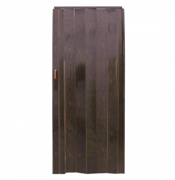 Brown Oak Pvc Folding Door - DIY Superstore
